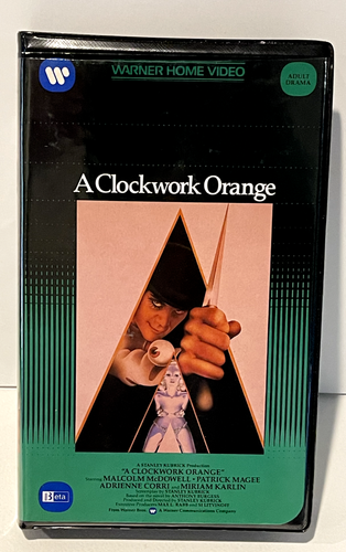 A CLOCKWORK ORANGE BETAMAX CLAMSHELL INSANELY RARE! | eBay
