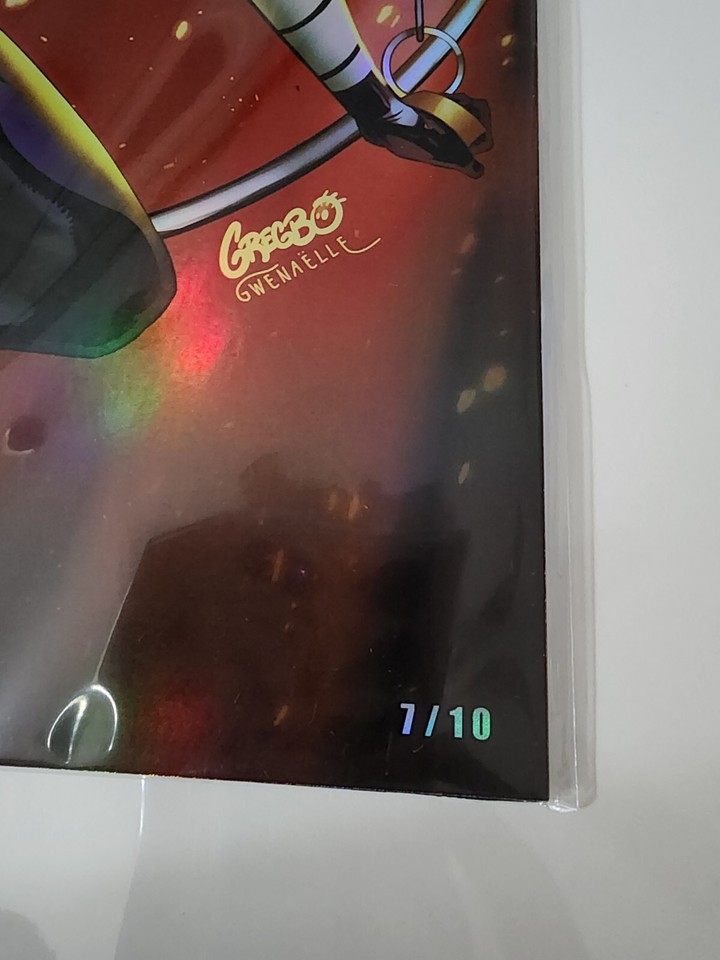 Deathrage #5 Gregbo Watson Spin Top Variant Kickstarter Jamie Tyndall ...