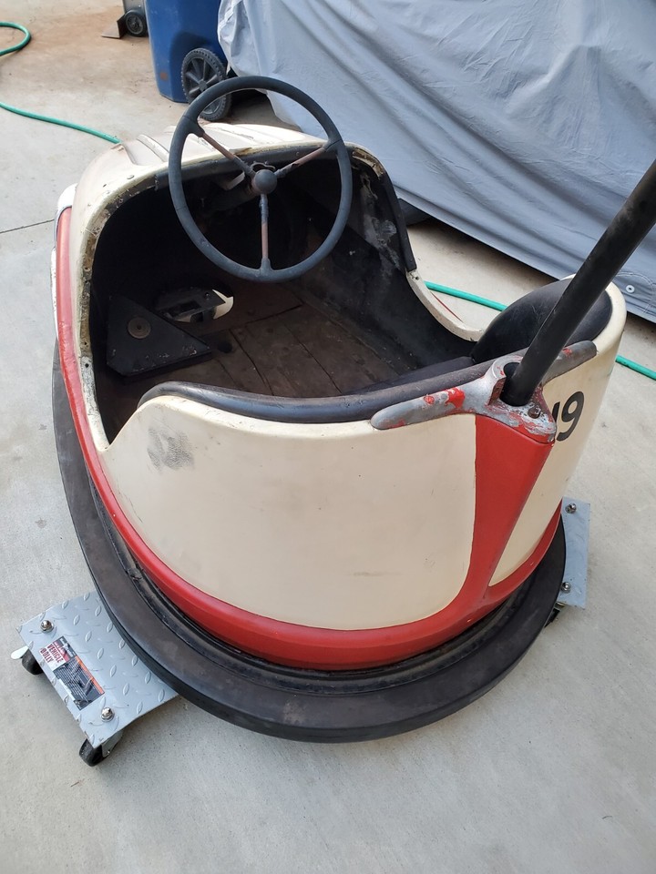 Original Vintage 1950's Amusement Park, Carnival, Penny Arcade Dodgem ...