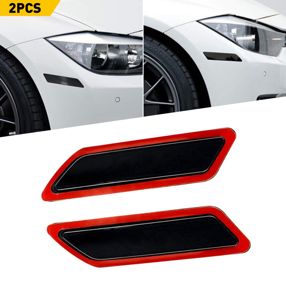 FRONT SMOKE SIDE FENDER MARKER REFLECTOR For LAMP BMW 12-15 320I 328D ...