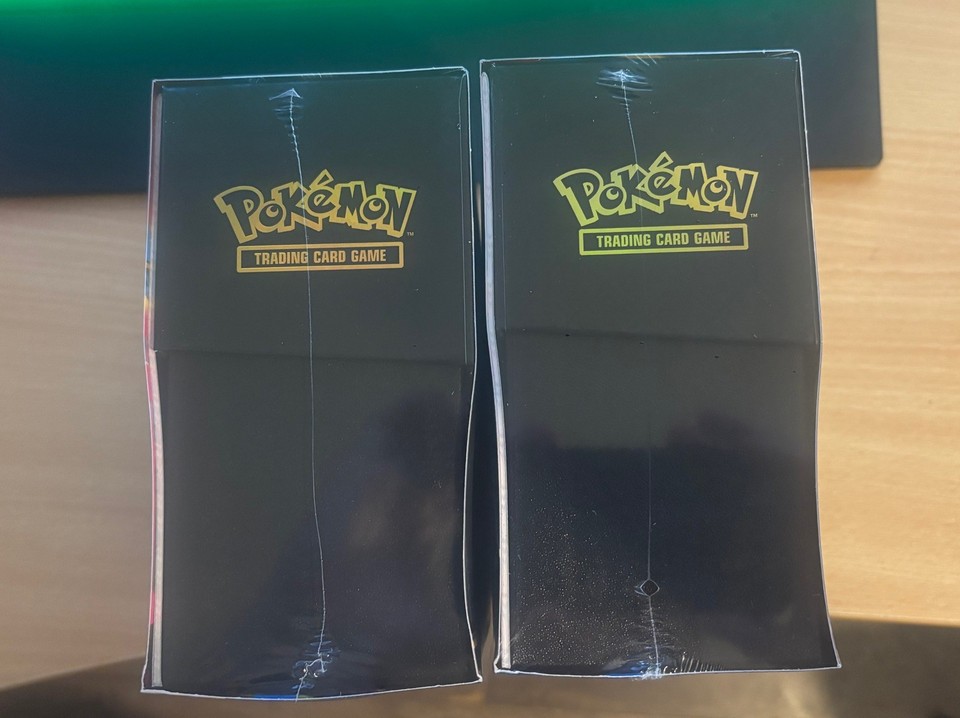 Pokémon TCG Mega Evolution Pokemon Center ETB Both ETBs (Slight Tear in ...