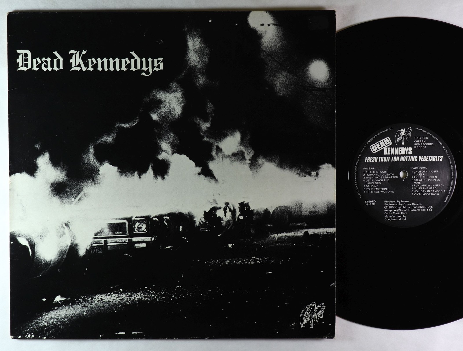 Dead Kennedys - Fresh Fruit For Rotting Vegetables LP - Cherry Red UK ...