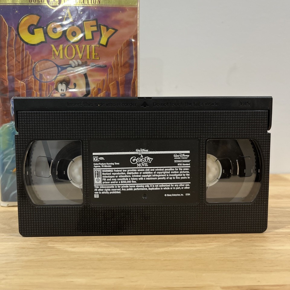 A Goofy Movie VHS Walt Disney Gold Classic Collection Video Tape | eBay
