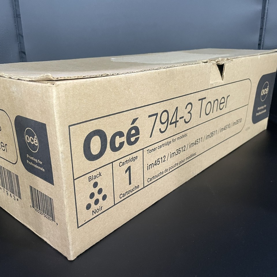 Oce 794-3 Black Toner For Imagistics im4512 / im3512 / im4511 / im3511 ...
