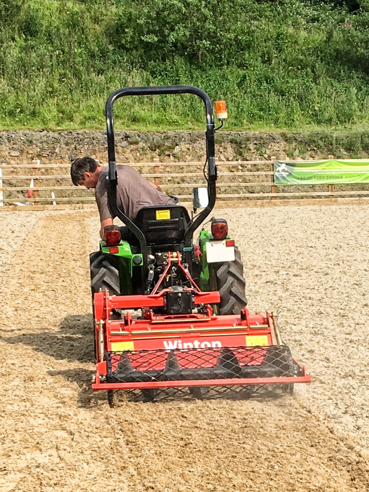 W-SB105 - Winton Heavy Duty Stone Burier - 1.05m Wide - For Compact ...