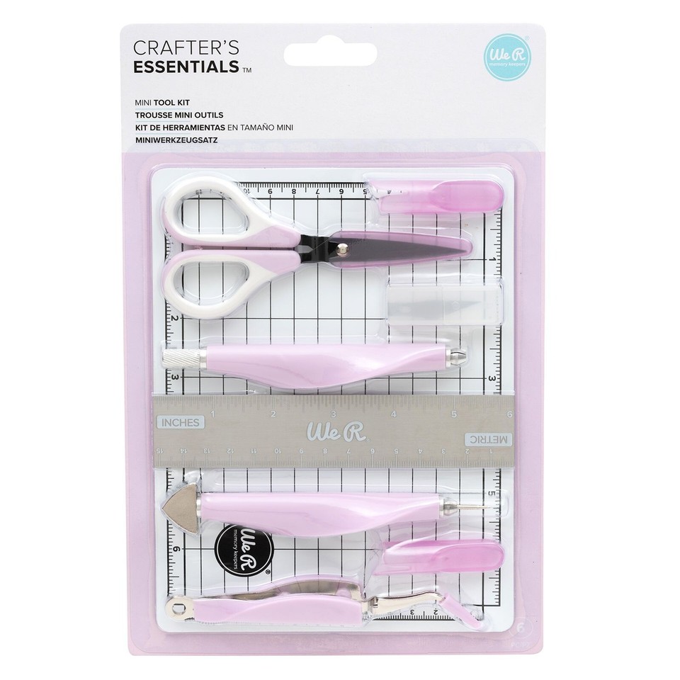 We R Memory Keepers - Hand Tools - Mini Tool Kit - Lilac 60000583 ...