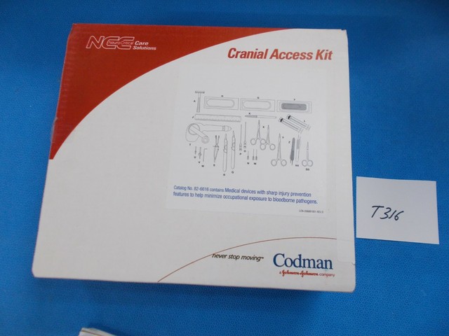 Codman Cranial Access Kit Ref 82-6616 for sale online | eBay