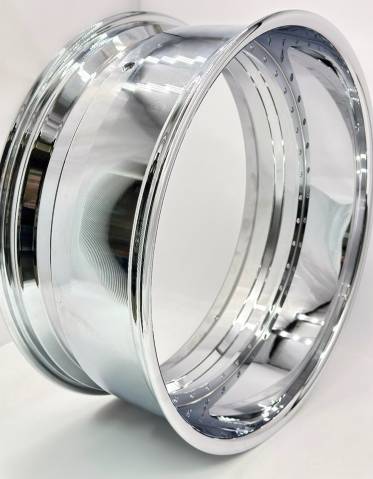 22X10 CHROME BARREL WITH 3 INCH LIP 40 HOLE | eBay