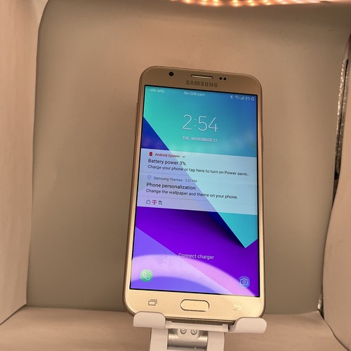 Samsung Galaxy J7 Prime - SM-J727T - 16GB - Gold (T-Mobile - Unlocked ...