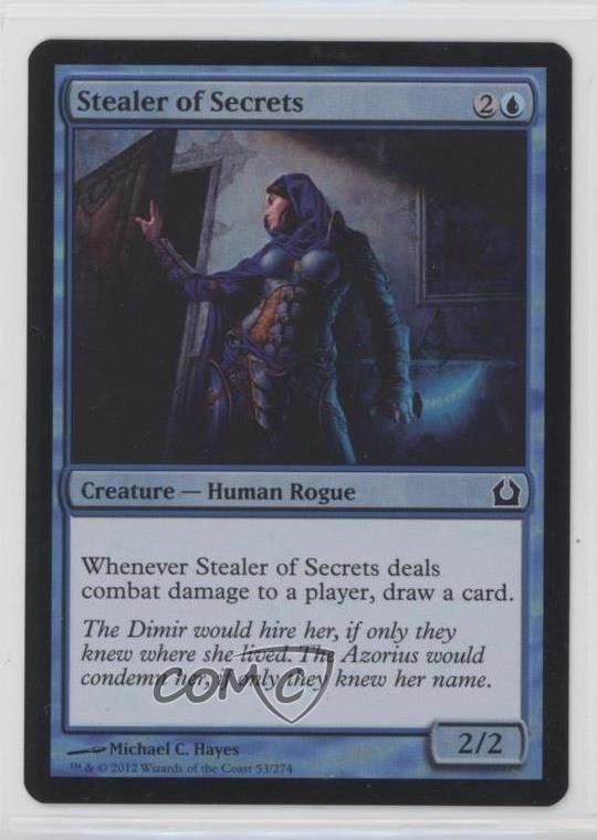 2012 Magic: The Gathering - Return to Ravnica Foil Stealer of Secrets ...