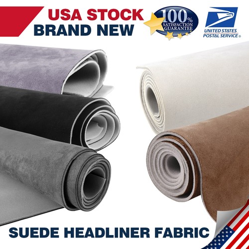 Suede Headliner Fabric Material Reupholstery Car Boat Roof Lining ...