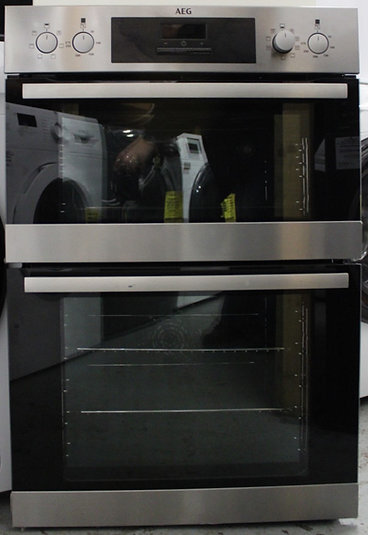 AEG DCB331010M Built In Electric Double Oven - Stainless Steel ...