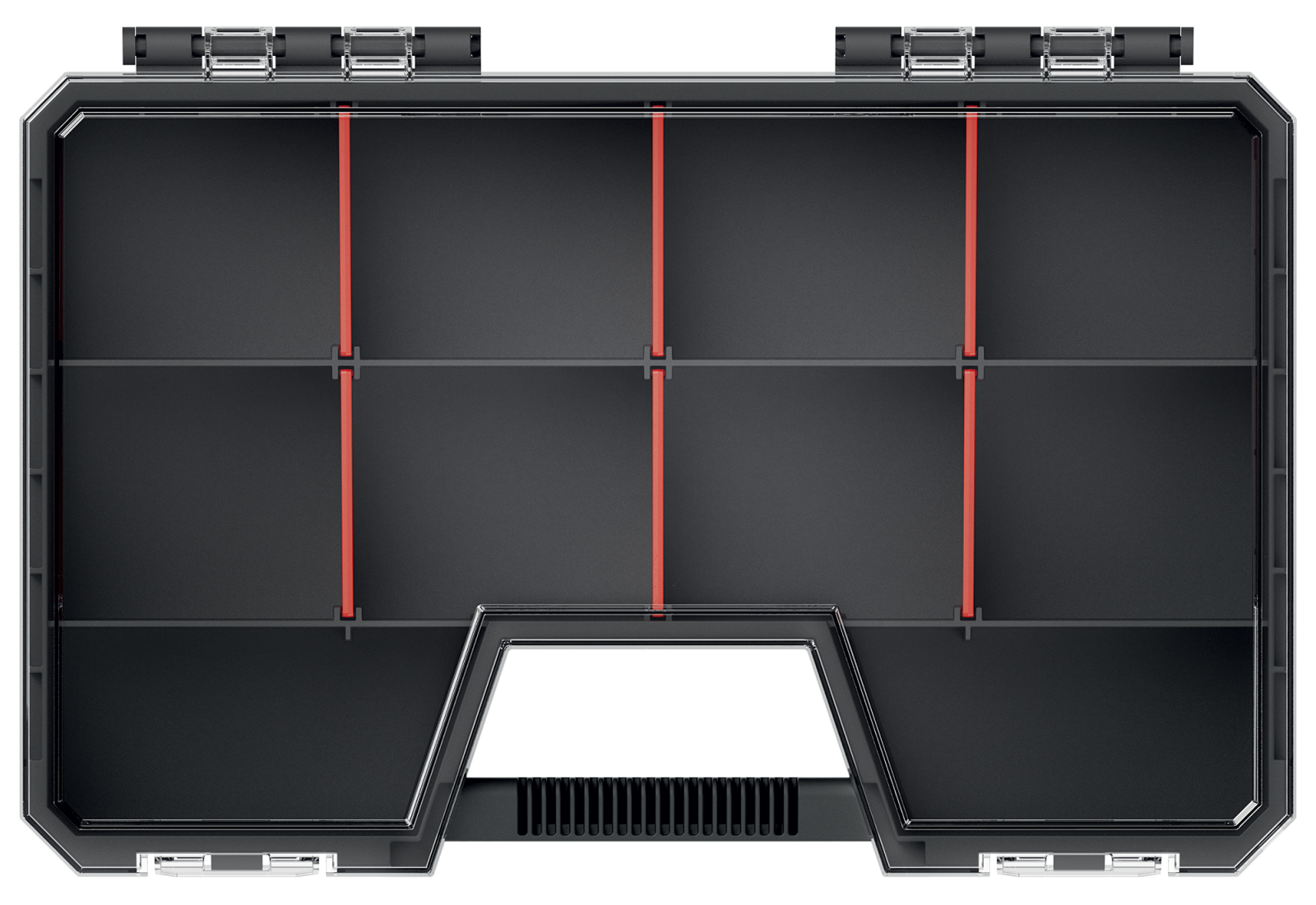 Storage Tool Box Platform Wheels Large Toolbox Mobile Tray Compartment ...