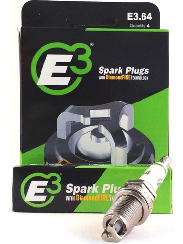 E3 Spark Plugs Spark Plug Diamond Fire 14 mm Thread 0.750 in Reach Gask ...