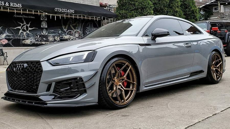 20” ROHANA RFX11 BRUSHED BRONZE CONCAVE WHEELS FOR AUDI A5 S5 A4 S4 A6 ...