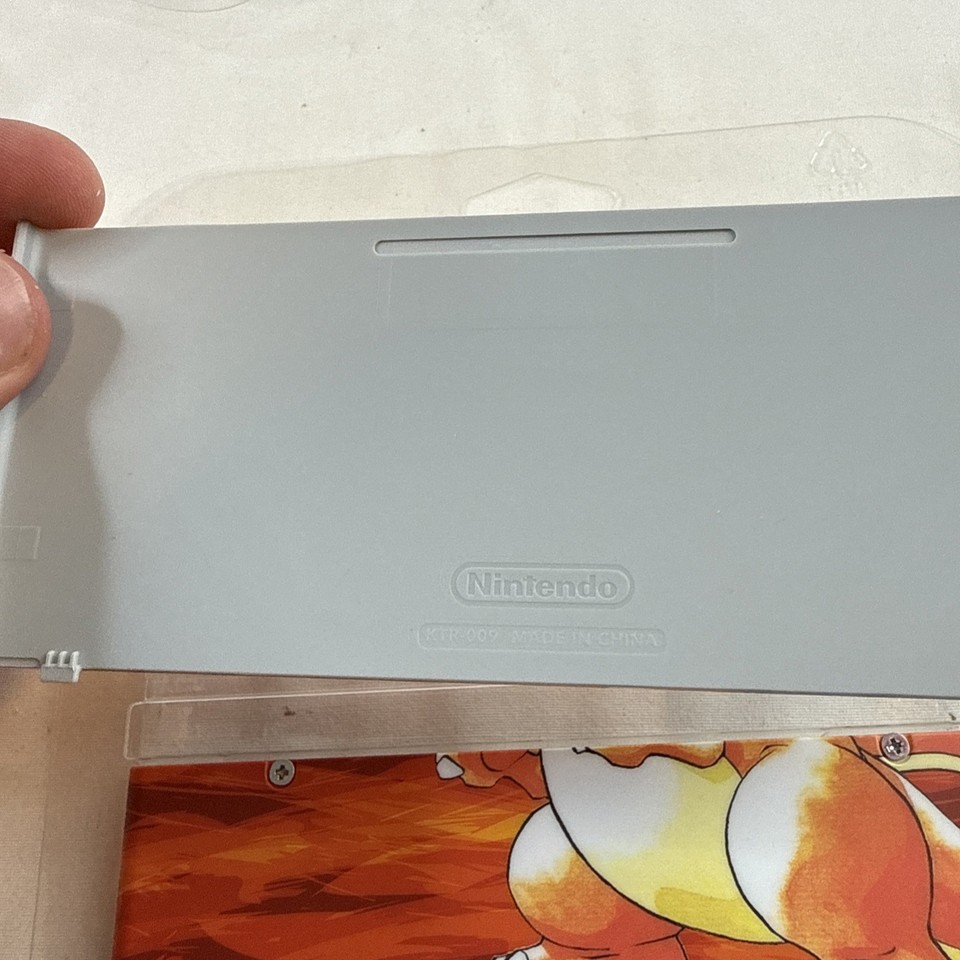 Nice! OEM Pokemon Charizard Red Face Plate Blister Pack New Nintendo ...