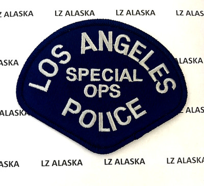 LOS ANGELES CALIFORNIA SHOULDER SLEEVE INSIGNIA SPECIAL OPS POLICE ...