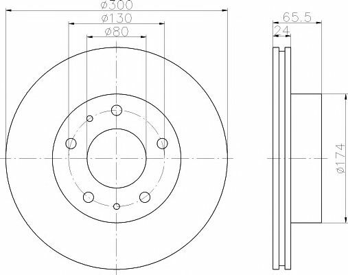 MINTEX Brake Discs Set for FIAT DUCATO Bus 2.3 JTD 2002-on | eBay