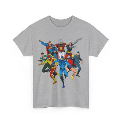 Charlton Characters T-Shirt - DC Comics - Captain Atom, Peacemaker, The ...