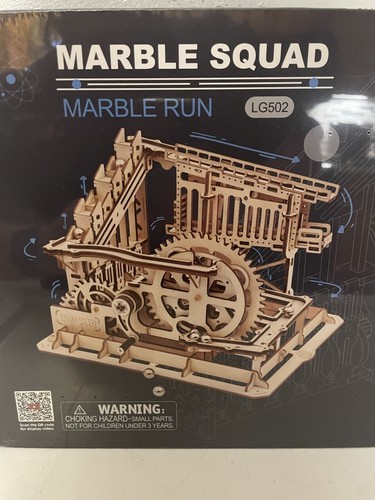 ROKR Robotime Marble Squad Marble Run LG502 Wooden KIT 239 pieces ...