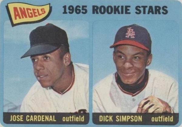 1965 Topps - 1965 Rookie Stars #374 Dick Simpson, Jose Cardenal (RC ...