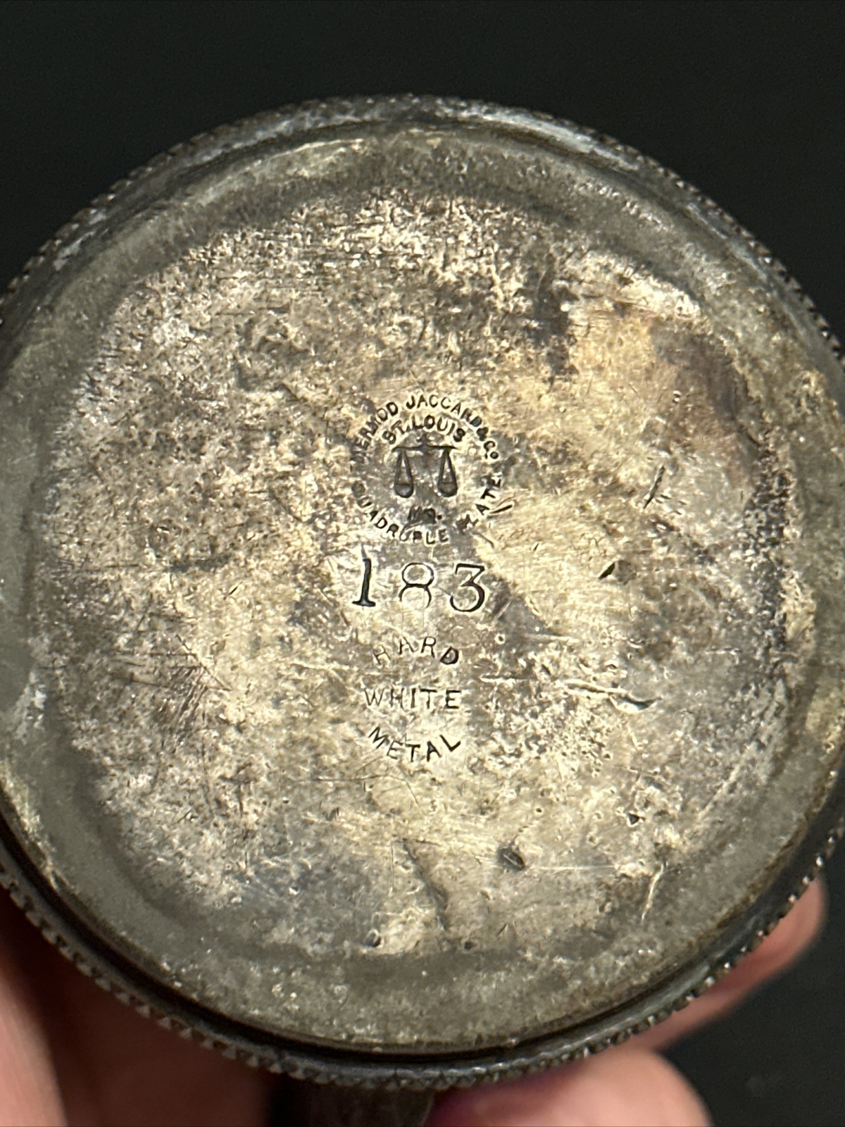 Antique Mermod Jaccard & Co St Louis (1829-1890) Quadruple Silverplate ...