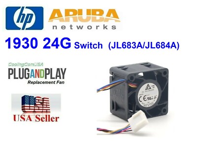 1x Quiet Replacement Fan for Aruba Instant On 1930 24G (JL683A/JL684A ...