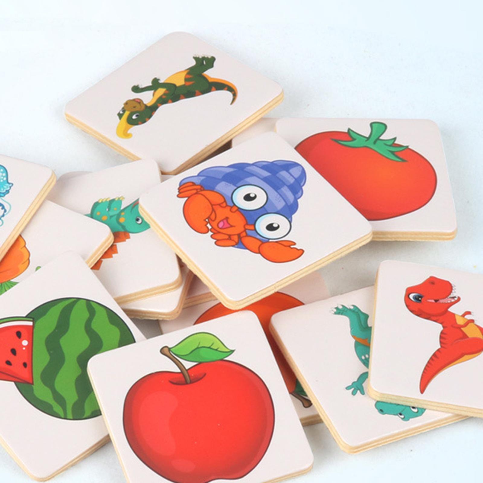 Shadow Matching Toys,Animal Memory Game,Educational Toys,Matching Pairs ...