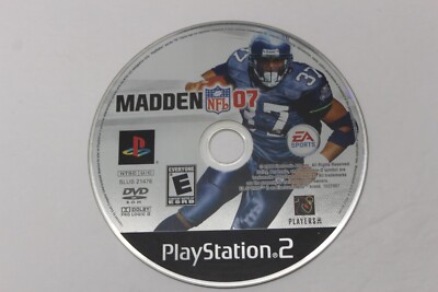 Madden NFL 07 (PS2, 2006) disc only 14633152296| eBay