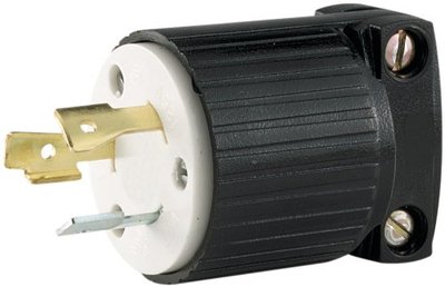 Cooper L520P Power Extension Cord Locking Plug Connector L5-20P 20A ...