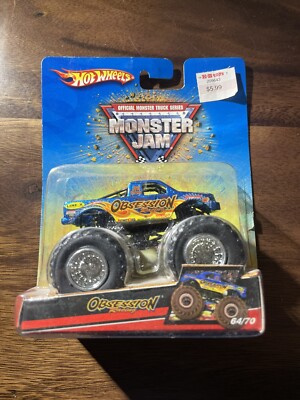 2007 Hot Wheels Monster Jam Truck 1:64 Scale Obsession Rare Unopened 64 ...