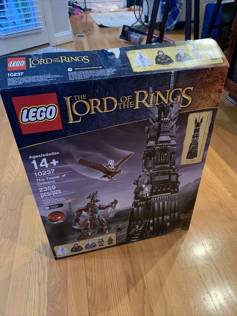The Lord of the Rings Tower of Orthanc - 10237 / With All Minifigs ... The Lord of the Rings Tower of Orthanc - 10237 / With All Minifigs ...