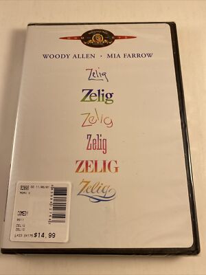 ZELIG , 1983 , DVD , NEW Factory Sealed ,STARRING WOODY ALLEN, MIA ...