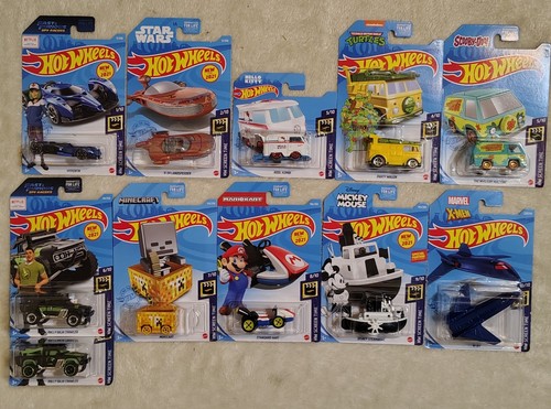 2021 Hot Wheels HW Screen Time Series Complete Set 10+1 Color Variant ...