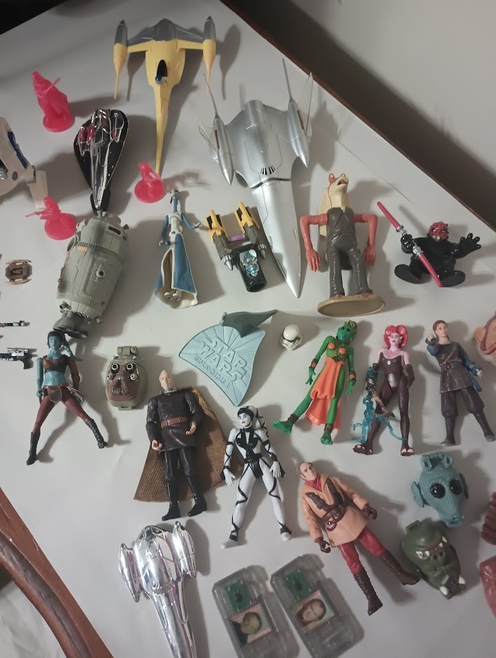 Vintage 1990s-2000s Star Wars Action Figure/Mixed Lot w/ Weapons! | eBay