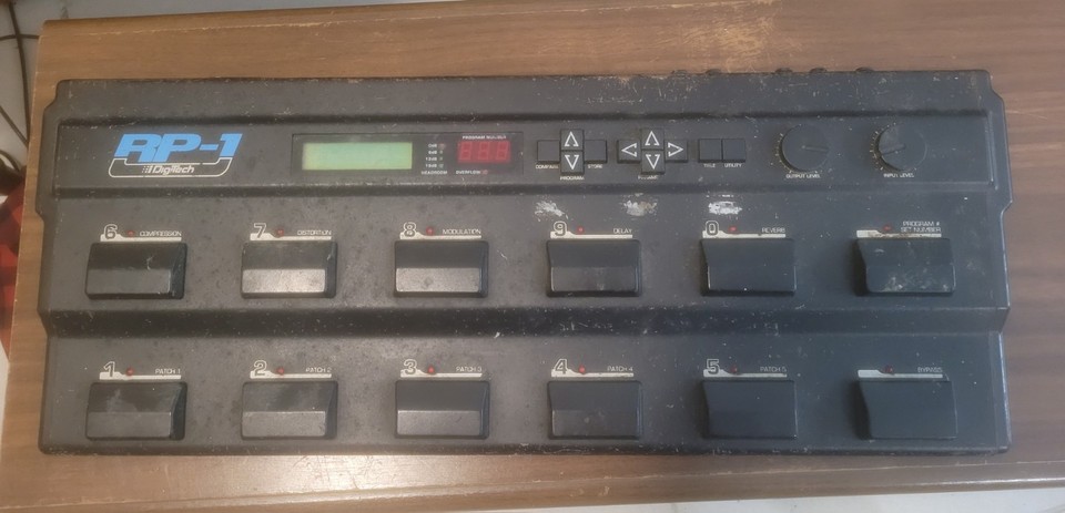 Digitech RP1 Guitar Effects Processor | eBay