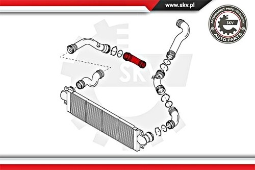 Ladeluftschlauch Für VW Multivan T5 7H0145708 | eBay