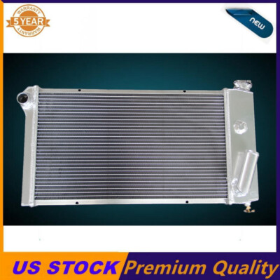 3 Rows Aluminum Radiator Fit 1971 72 73 74-77 Chevy Vega / 75-76 ...