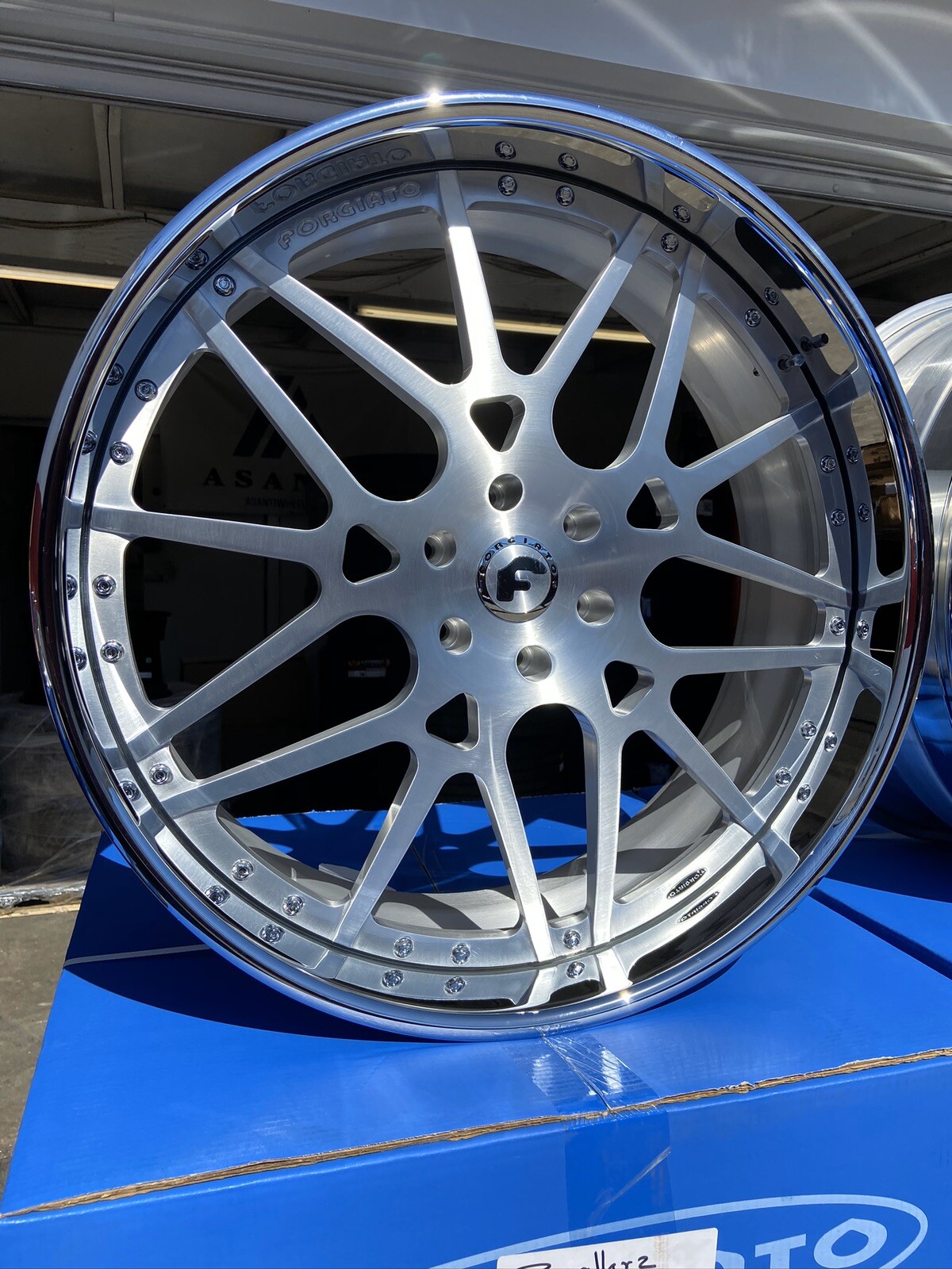 26" FORGIATO WHEEL & TIRE FORGIATO LEXANI ASANTI GIOVANNA FORGIS 6 LUG ...