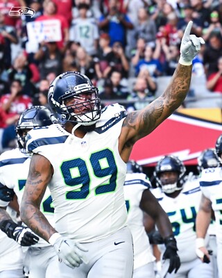 Leonard Williams Pointing Seattle Seahawks 8x10 NFL Football Photo | eBay