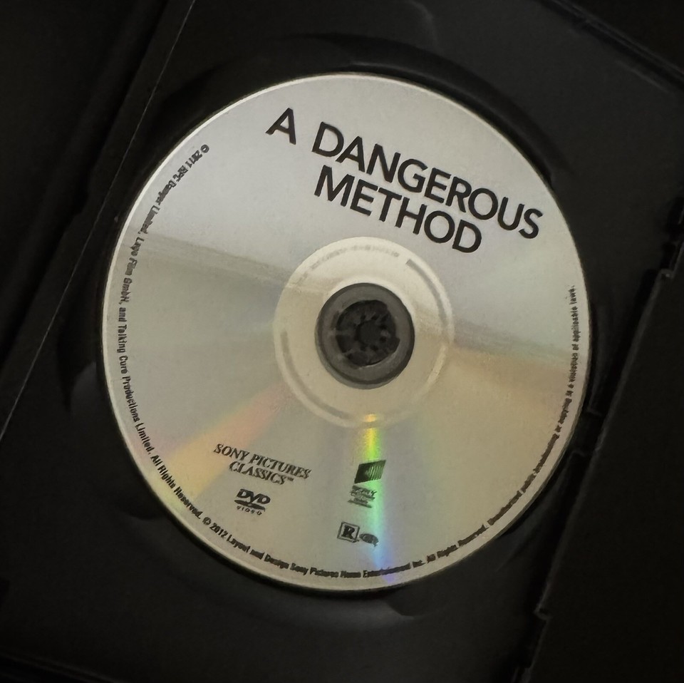 Dangerous Method DVD David Cronenberg Viggo Mortensen Keira Knightley ...