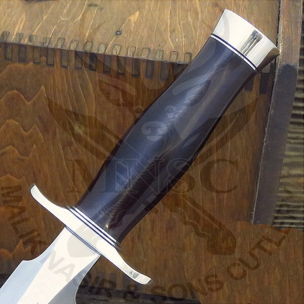 CUSTOM HANDMADE D2 TOOL STEEL HUNTING SURVIVAL DAGGER KNIFE WITH ...