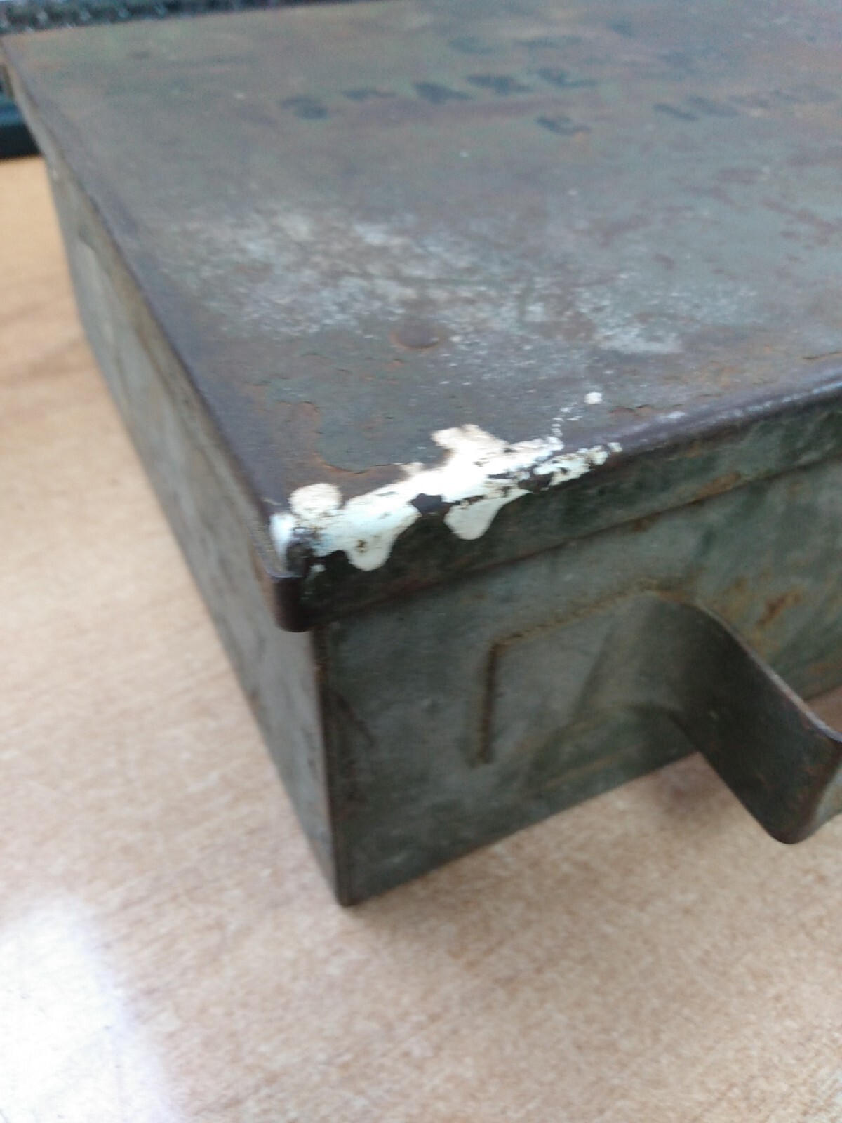 Vintage Army/Military C 10613 Metal box "Case spare parts" | eBay UK