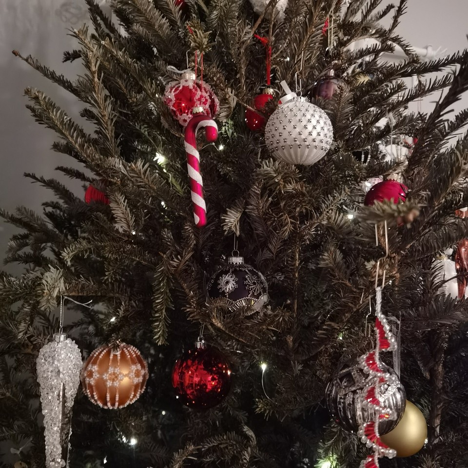 Xmas Tree Decorations Balls Gift, Handmade Xmas Tree New Year Bubble ...