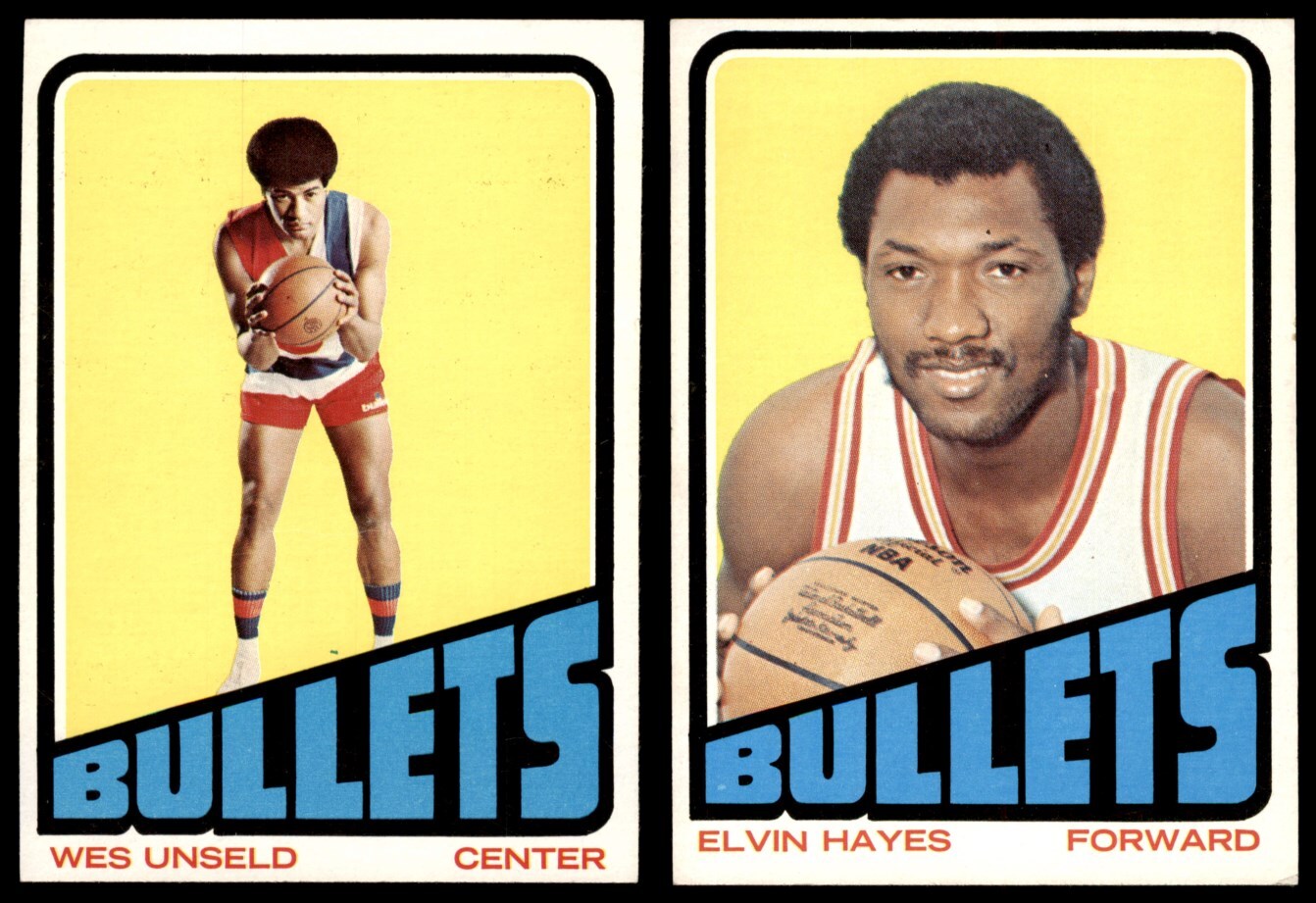 1972-73 Topps Baltimore Bullets Team Set 6 - EX/MT | eBay