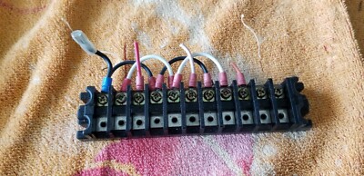 LARGE HVAC TERMINAL BLOCK 11 CONNECTIONS | eBay