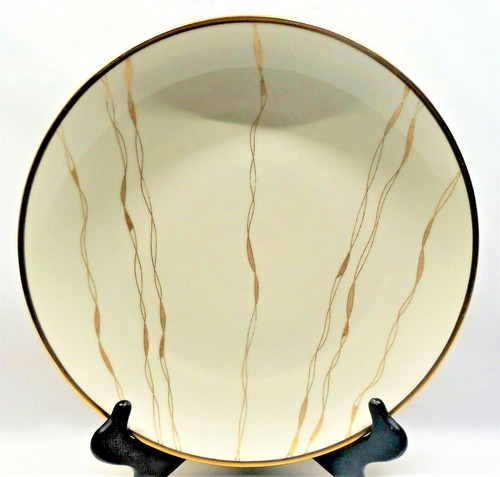 Furstenberg Germany Service Plate Chop Platter Coupe White Gold Thin ...