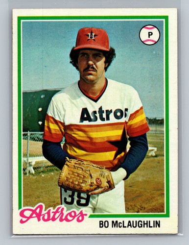 1978 Topps #437 Bo McLaughlin Houston Astros | eBay