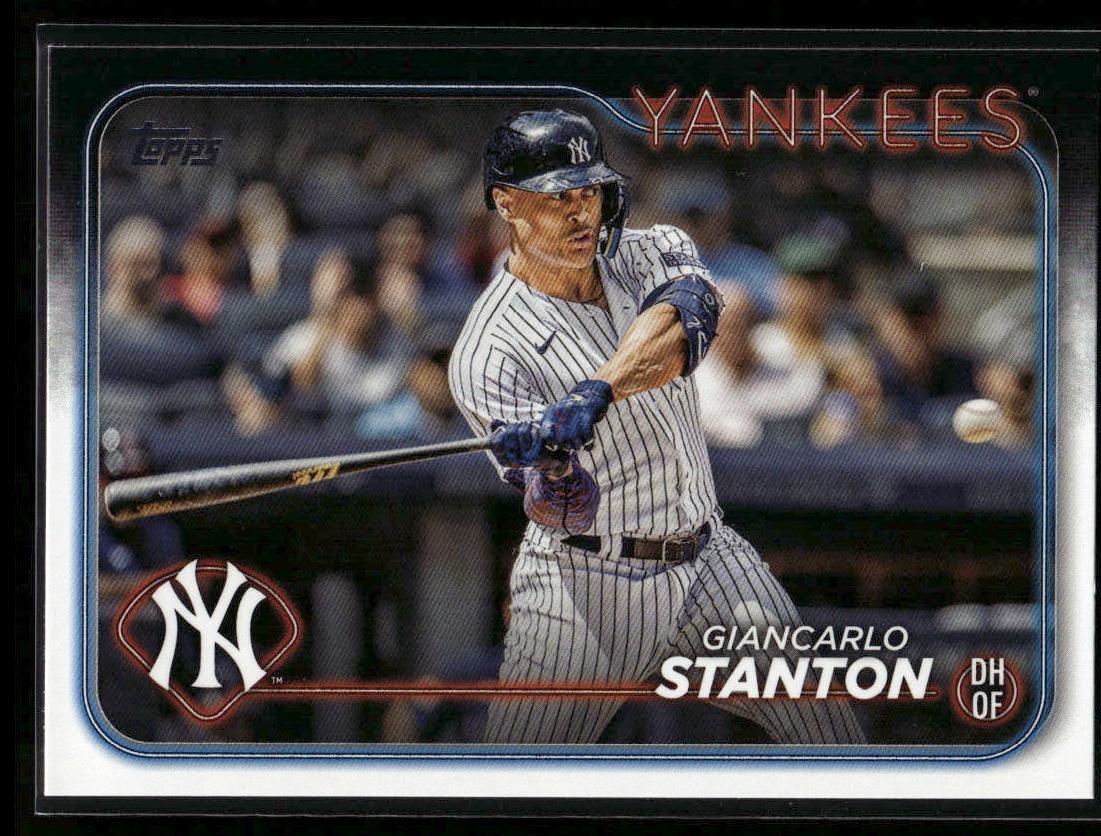 Giancarlo Stanton Baseball Card Buy 2019 Bowman Baseball #43 Giancarlo