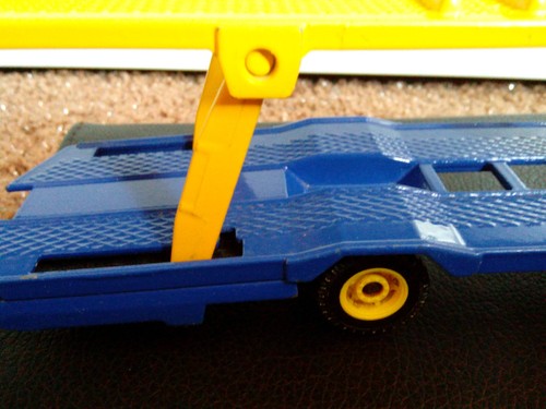 OLD SIKU 2484 MERCEDES TRUCK AUTOTRANSPORTER RARE VINTAGE 1970 W ...